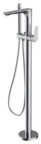 Cersanit S951-306 - Volně stojící vanová sada s baterií CREA lesklý chrom S951-306