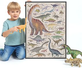 Tomido Puzzle CzuCzu Puzzlove Dinosauři 200 dílků