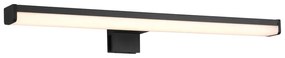 Matně černé LED nástěnné svítidlo (délka 40 cm) Lino – Trio
