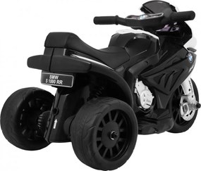 Ramiz BMW S1000 RR Mini dětská motorka na baterie černá + 3 kolečka + zvuky + LED