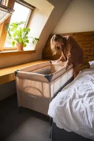 MoMi BELOVE PLUS Cestovní postýlka béžová
