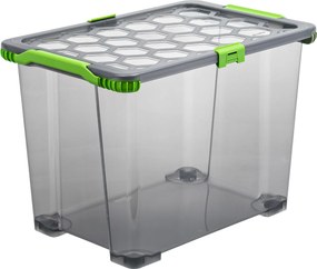 XXXLutz BOX S VÍKEM 65 l Rotho - Stohovatelné boxy - 003294029305