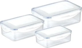 TESCOMA Dóza FRESHBOX 3 ks, 1,0 - 1,5 - 2,5 l, obdélníková