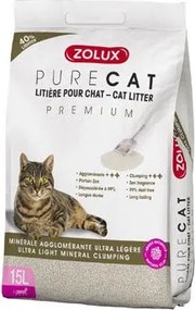 Zolux S.A.S. Podestýlka PURECAT mineral Premium 15l Zolux