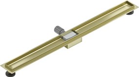 Mexen Flat těleso pro lineární odtok 90 cm, zlatý kartáčovaný - 1A15090