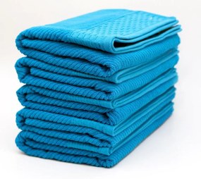 Bavlněný ručník Bolero 50x90 cm azurový