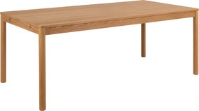XXXLutz JÍDELNÍ STŮL, barvy dubu, 200/100/75 cm P & B - Jídelní stoly - 001749059701