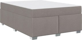 Rám postele Taupe 140 x 200 cm textil 3399191