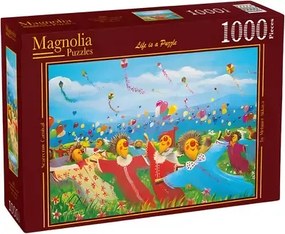 MAGNOLIA Puzzle Karneval strašáků / 1000 dílků / 68 x 48 cm