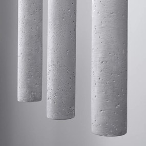 Sollux Lighting Závěsné svítidlo PASTELO 3L betonové