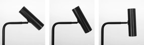 Toolight, LED podlahová lampa APP965-1F, černá matná, OSW-04050