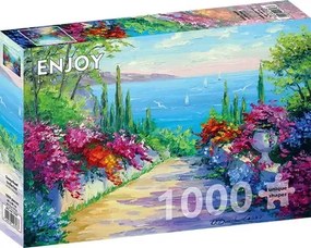 ENJOY Puzzle Slunečná cesta k moři / 1000 dílků / od 14 let