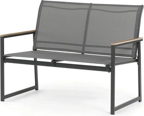 Zahradní sestava AZS-S1212 GREY, síťovina, šedá (108 x 68) cm