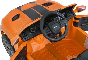 Elektrické autíčko Dodge Durango oranžové