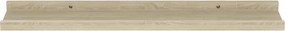 Nástěnné police 4 ks dub sonoma 60 x 9 x 3 cm 326685