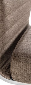 Kancelářská židle Amadora látka – taupe