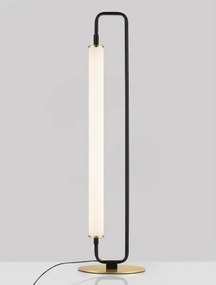 LED černá stolní lampa Wetro
