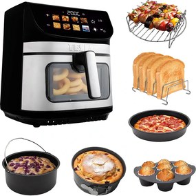 TESLA AirCook DualHeat QD73 XXL - multifunkční digitální horkovzdušná fritéza
