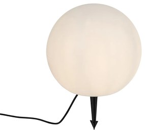 Chytrá venkovní lampa bílá 35 cm IP65 vč. WiFi A60 - Nura