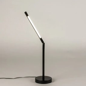 Stolní minimalistická LED lampa Cascade Black