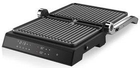 Niceboy ION Grillmaster - Kontaktní gril 2000W/230V černá/matný chrom
