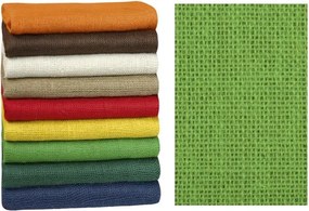 Bellatex Dekorační jutová plachetka 1,3m x 3m světlá zelená