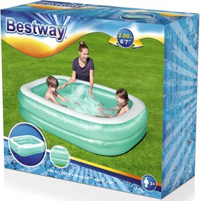BESTWAY Family Pool Nafukovací bazén 201 x 150 x 51 cm, bez filtrace 54005