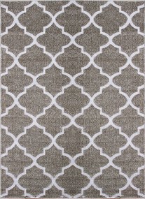 BE Koberec Lagos 1052 BEIGE - béžový obdélníkový Rozměr: 80x150 cm