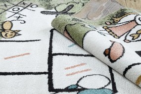Dywany Łuszczów Dětský kusový koberec Fun Hop green Rozměry koberců: 80x150