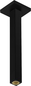 HANSGROHE Hansgrohe, přívod od stropu E 300 mm, černá matná, HAN-24339670