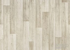 Breno PVC TRENTO Chalet Oak 000S – světle béžové dřevo, šíře 200 cm