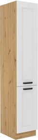 Kuchyňská skříňka LUNA 40 DK-210 2F korpus: dub artisan, barva dvířek: bílá