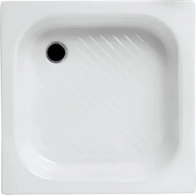 Sprchová vanička čtvercová Jika 80x80 cm smaltovaná ocel H2140800000111 antislip