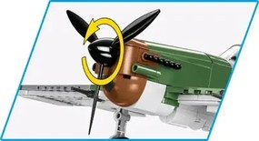 COBI 5724 Francouzský stíhací letoun Morane-Saulnier MS.406 / 1:32 / 3