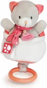 Doudou Plyšová hudební hračka 20 cm kočka / od 0 let