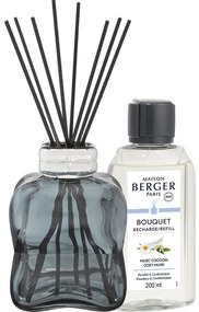 Maison Berger Paris Aroma difuzér Cosy, modrý + náplň Uklidňující pižmo 200 ml 7827