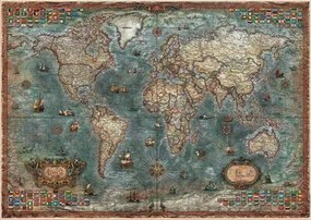 EDUCA Historická mapa světa / 8000 dílků / od 14 let