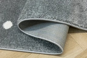 Dětský koberec Lima C261A Lama světle šedý / krémový