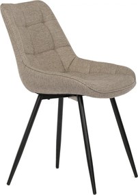 Autronic Jídelní židle, béžová, látka, CT-395 CRM2