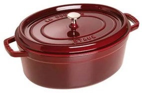 Staub Cocotte hrnec oválný 29 cm/4,2 l grenadina, 1102987