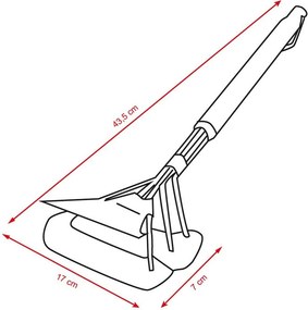 BBQ drátěný kartáč na čištění grilu Welfon