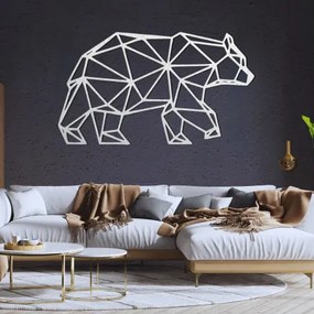 Moderní geometrická dekorace na zeď medvěd  I SENTOP PR0240