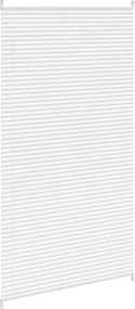 Plisované žaluzie / rolety Plisse 110 x 200 cm - bílé 240616