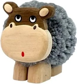2Kids Toys Dřevěná figurka XL pompon Hroch