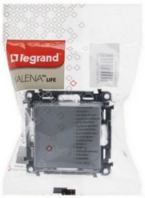 Legrand Valena LIFE vypínač č.1 hliník 752301