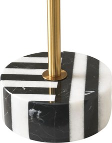 Odkládací stolek Modig 35 cm mramor/zlatý
