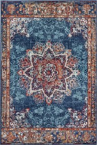 Hanse Home, AKCE: 120x170 cm Kusový koberec Luxor 105637 Maderno Blue Multicolor, modrá, ložnice