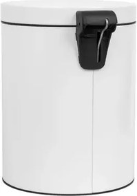 ALDA Freedom Fresh bílá / Pedálový odpadkový koš / 5 l / Soft-Close /