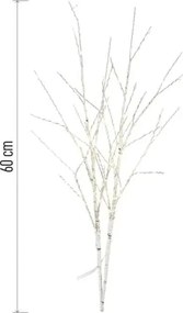 EMOS LED březové větvičky 60cm 2ks DCTW26