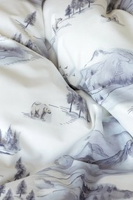Matějovský povlečení Polar Blue Bavlna deluxe Rozměr: 140 x 200 cm, 70 x 90 cm